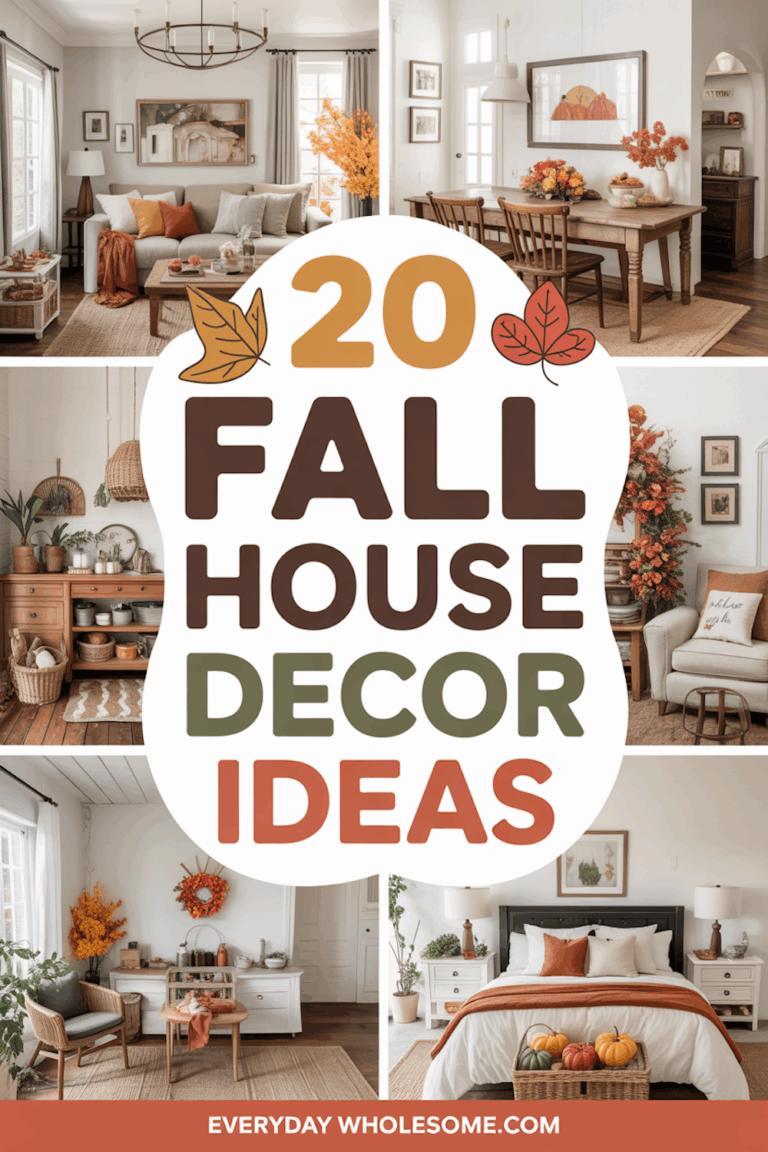 20 Fall House Decor Ideas To Transform Your Home This Season – Everyday ...