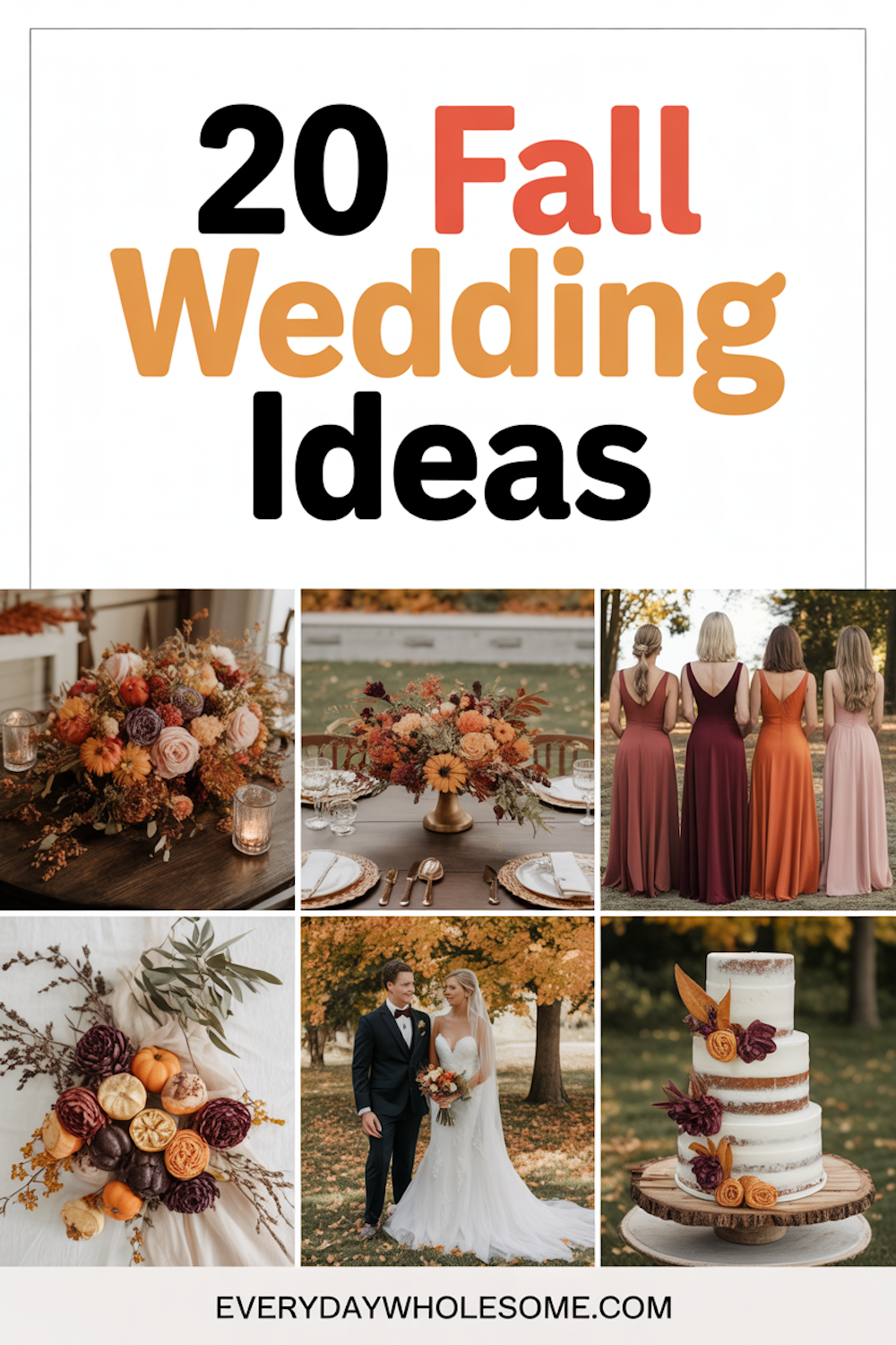 Fall Wedding Ideas: A Complete Guide to Planning the Perfect Autumn ...
