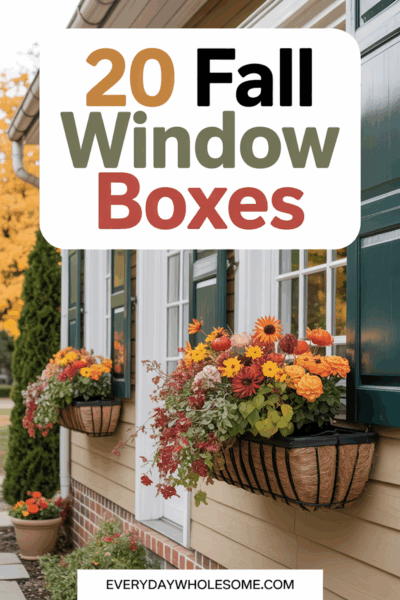 20 Fall Window Boxes Ideas to Elevate Your Seasonal Decor – Everyday ...