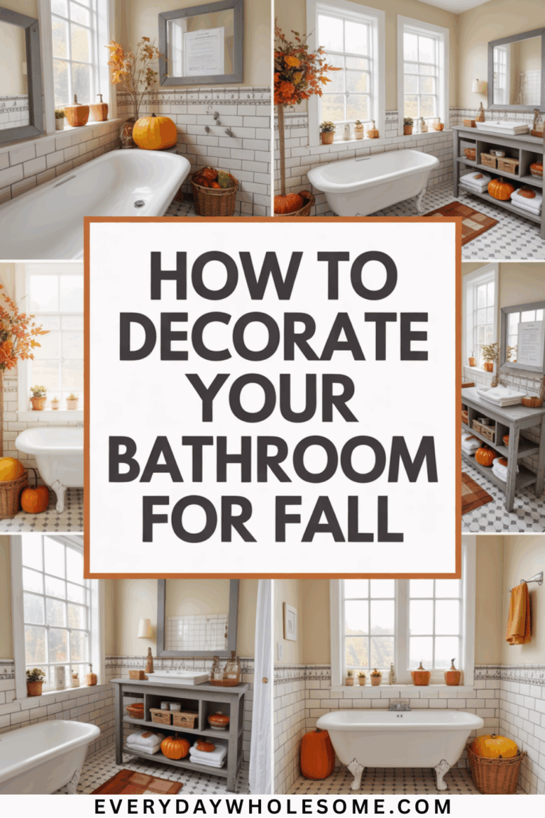 25 Bathrooms Decorated for Fall That Perfectly Blend Style and Warmth ...