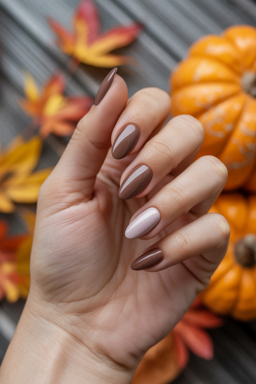 15 Trendy Short Fall Nails To Elevate Your Seasonal Style – Everyday ...