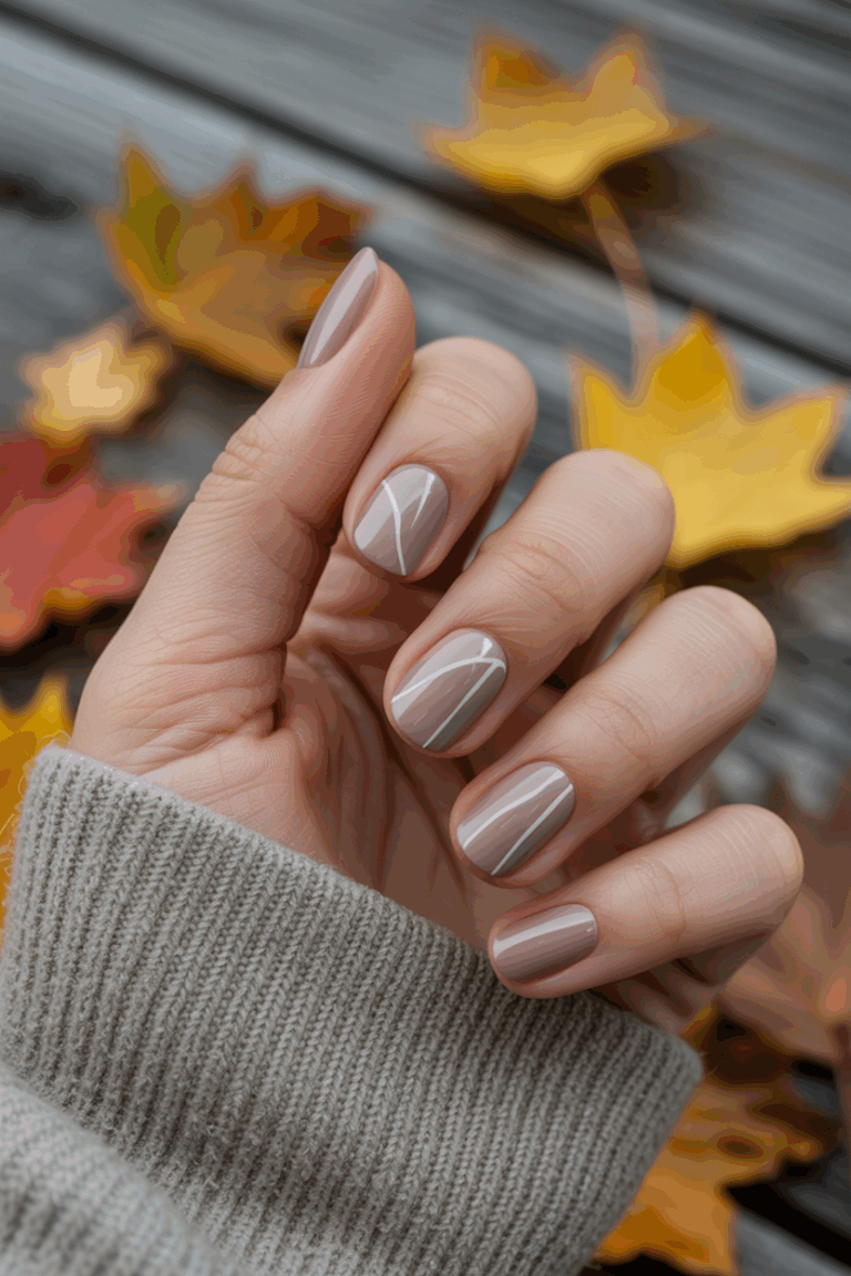 15 Trendy Short Fall Nails To Elevate Your Seasonal Style – Everyday ...