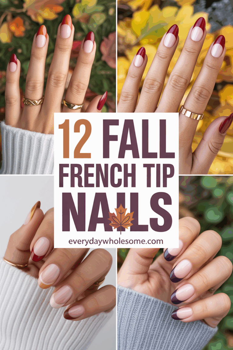 12 Fall French Tip Nail Ideas To Elevate Your Autumn Manicure Trends ...