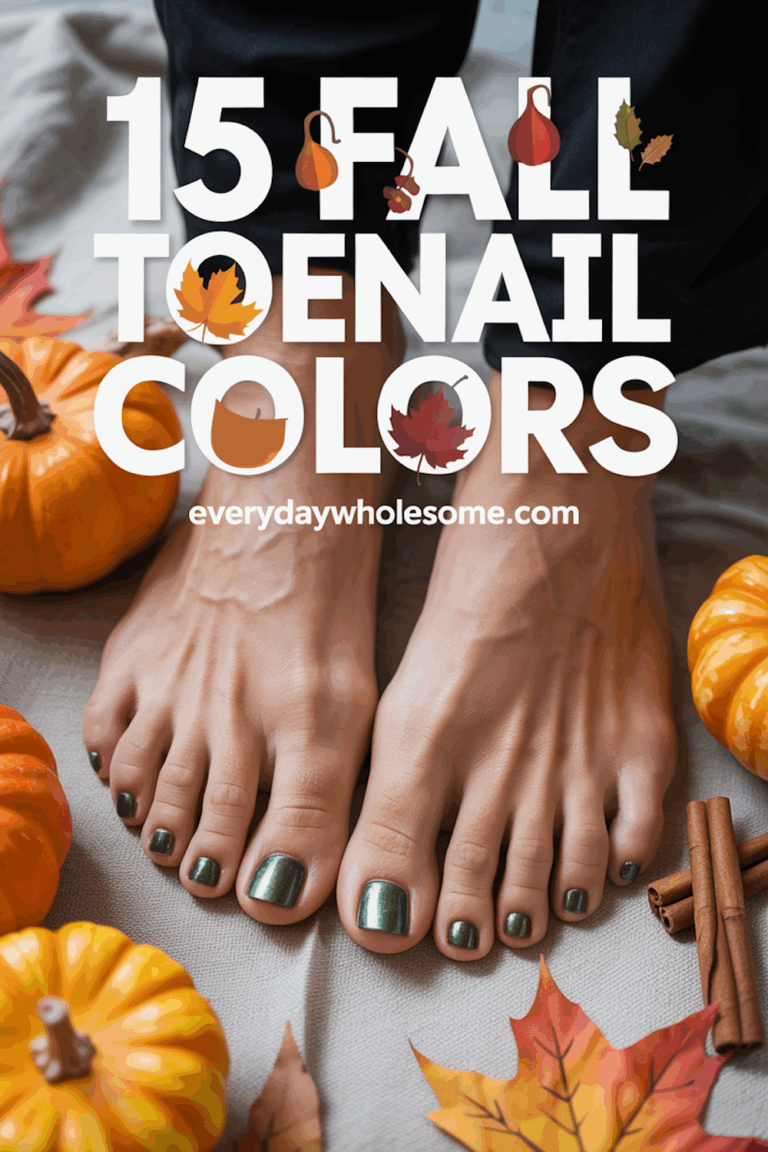 15 Fall Toenail Colors for Pedicures to Elevate Your Seasonal Style ...