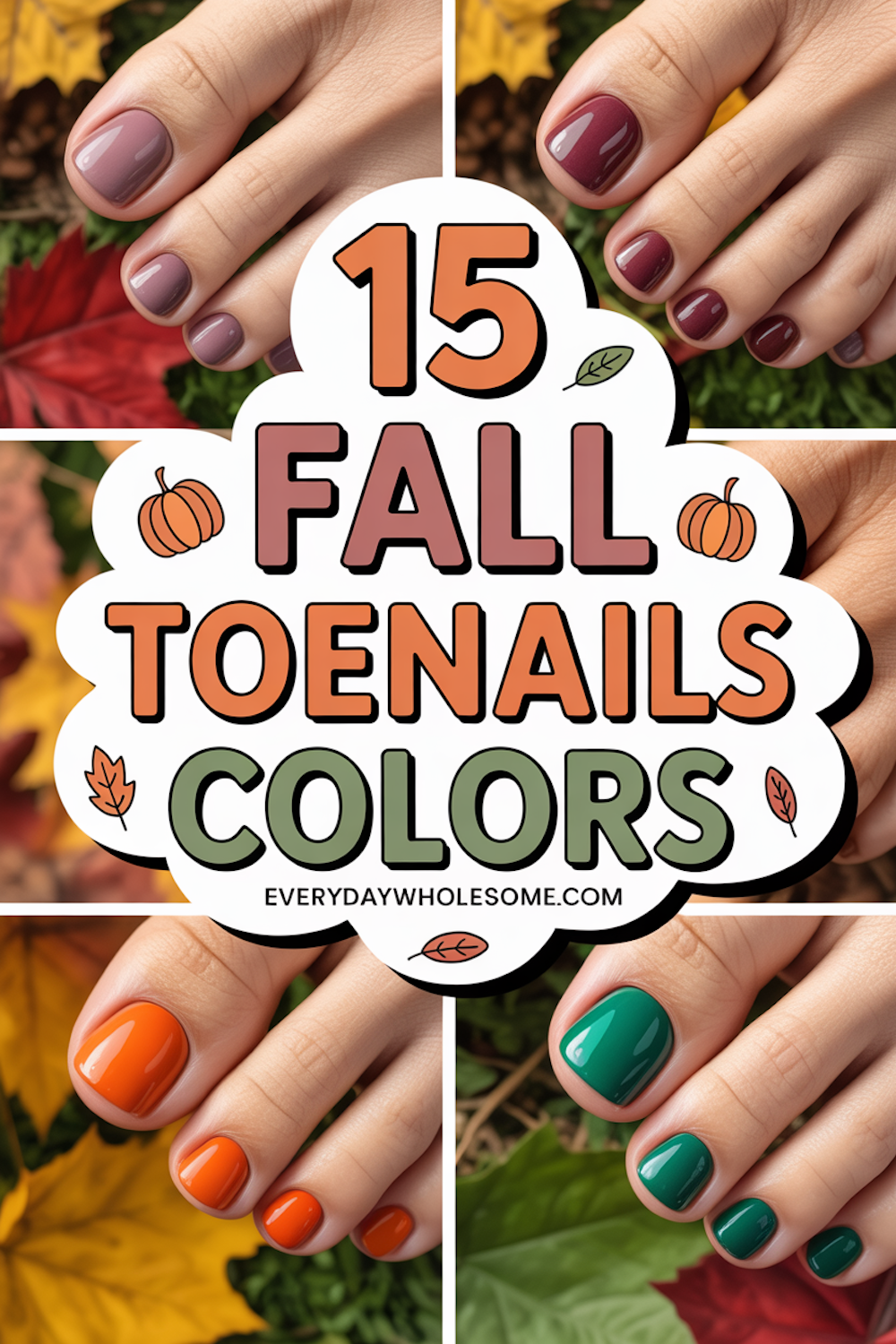 15 Fall Toenail Colors for Pedicures to Elevate Your Seasonal Style ...