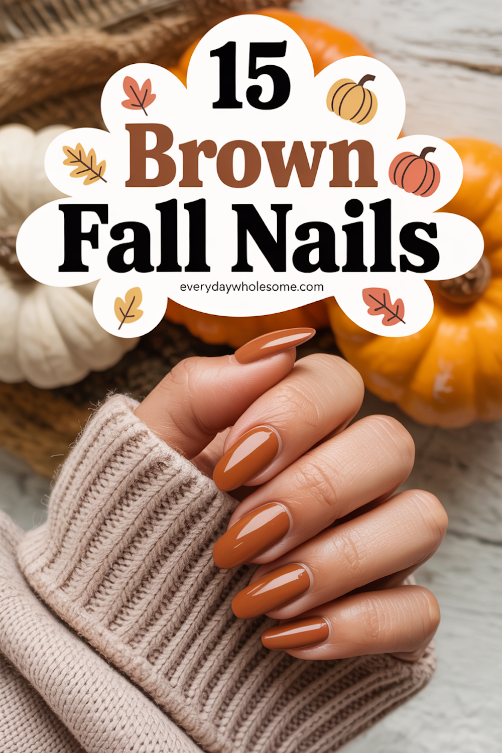 15 Brown Fall Nails Ideas to Elevate Your Seasonal Manicure – Everyday ...