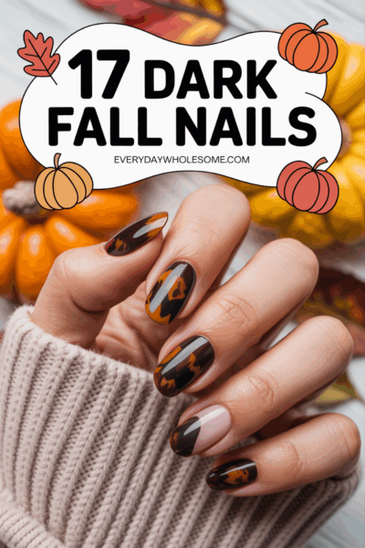 17 Dark Fall Nails Ideas For Sophisticated Seasonal Style – Everyday ...