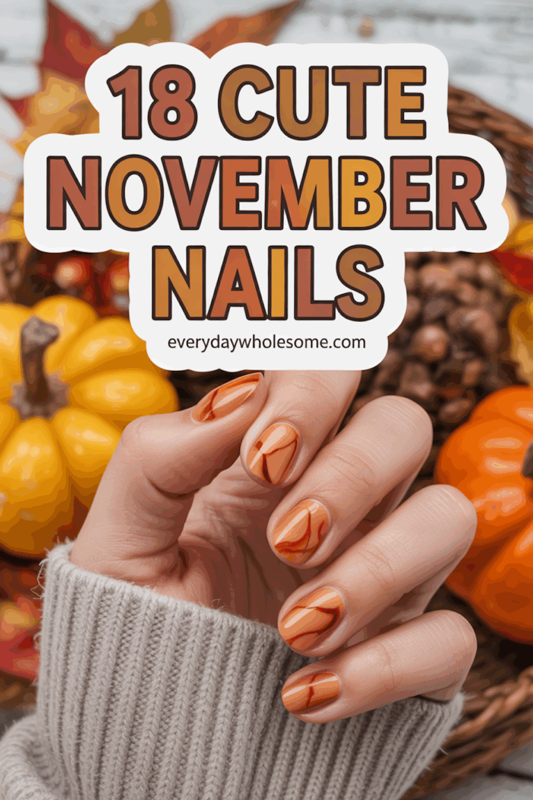 18 Cute November Nails Ideas for Effortless Seasonal Style – Everyday ...