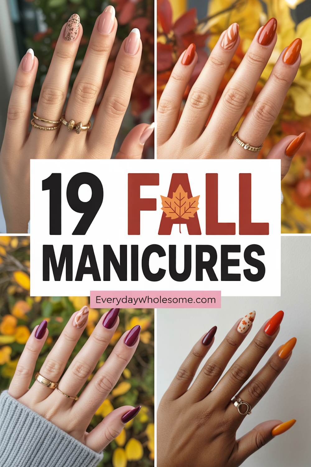 19 Fall Manicure Ideas To Elevate Your Seasonal Nail Style – Everyday ...