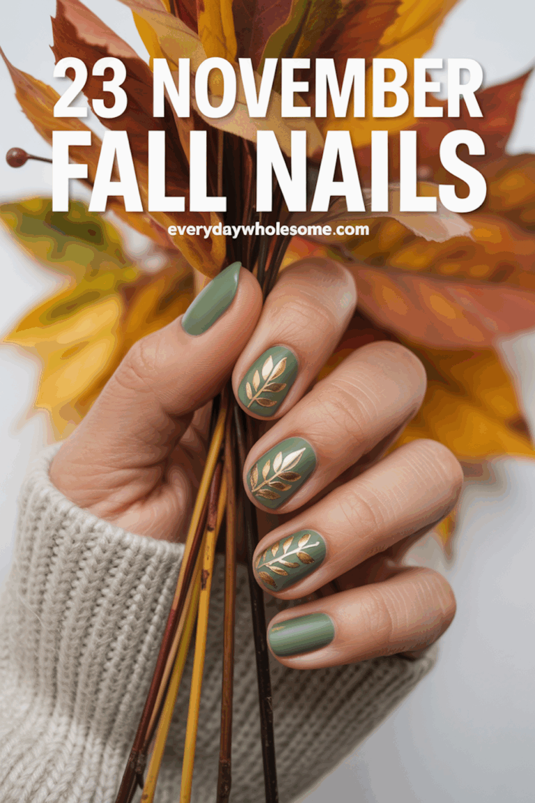 23 November Nails For Fall Ideas Stunning Seasonal Nail Art Trends ...