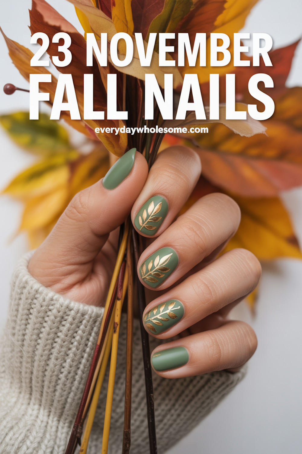 23 November Nails For Fall Ideas Stunning Seasonal Nail Art Trends ...