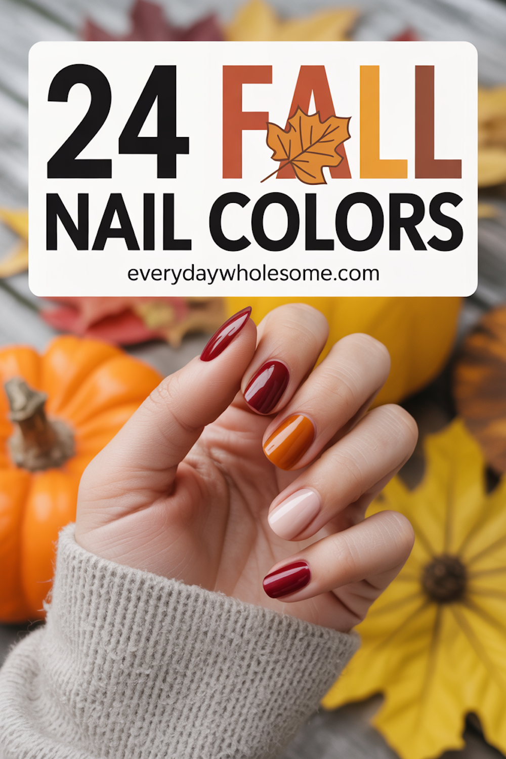 24 Fall Nail Color Ideas To Elevate Your Seasonal Style – Everyday ...