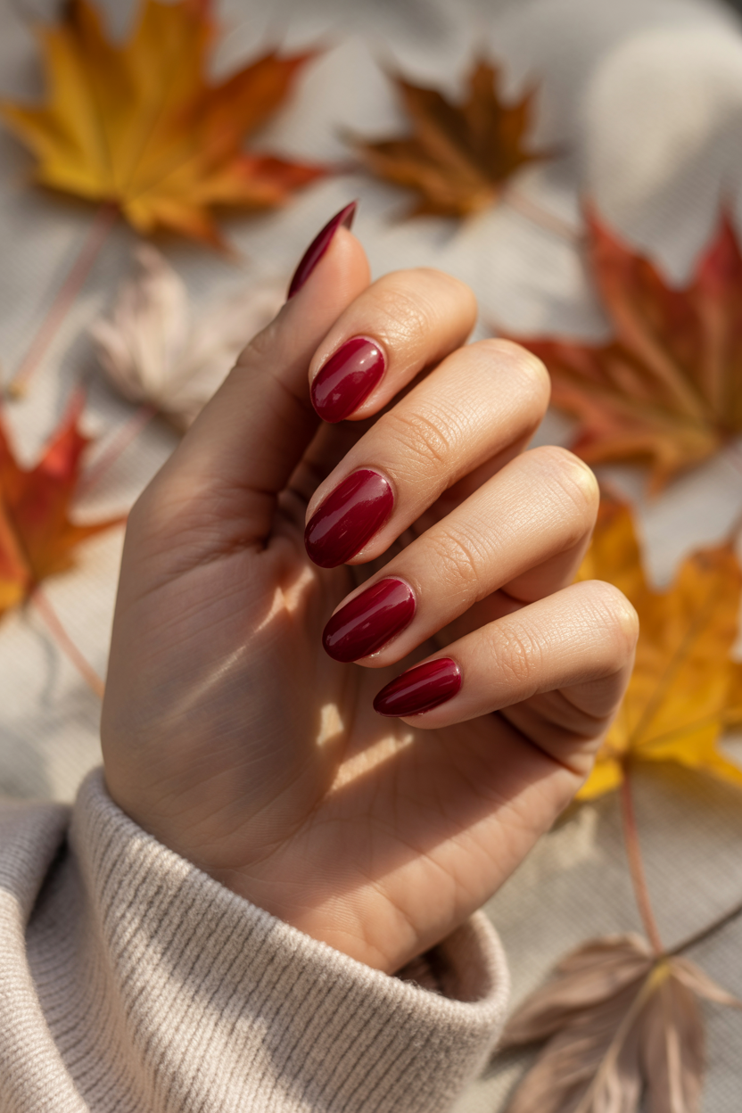 16 Red Fall Nails Ideas To Elevate Your Seasonal Style – Everyday Wholesome