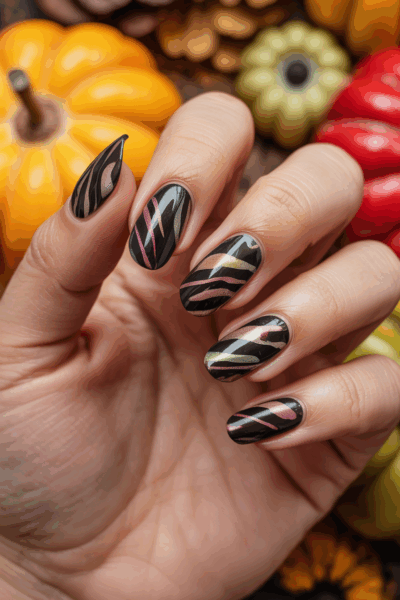 15 Fall Animal Print Nails Ideas To Elevate Your Seasonal Style ...