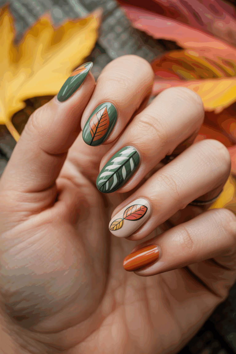 21 Fall October Nails Ideas To Elevate Your Seasonal Style – Everyday ...