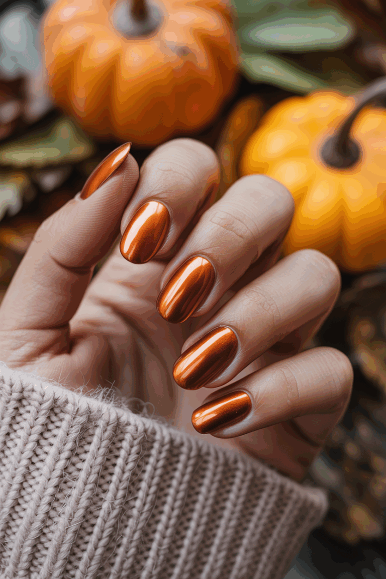 21 Fall October Nails Ideas To Elevate Your Seasonal Style – Everyday ...