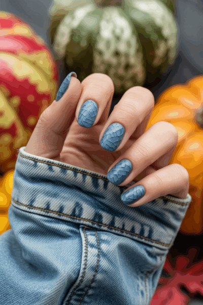 12 Stunning Blue Fall Nail Ideas to Try This Season – Everyday Wholesome
