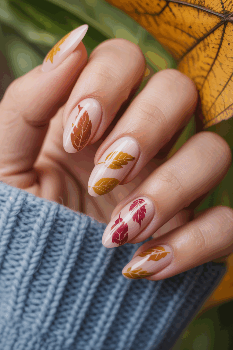 10 Stunning Almond Shaped Nail Ideas for Fall – Everyday Wholesome