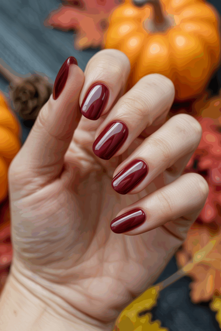 16 Red Fall Nails Ideas To Elevate Your Seasonal Style – Everyday Wholesome