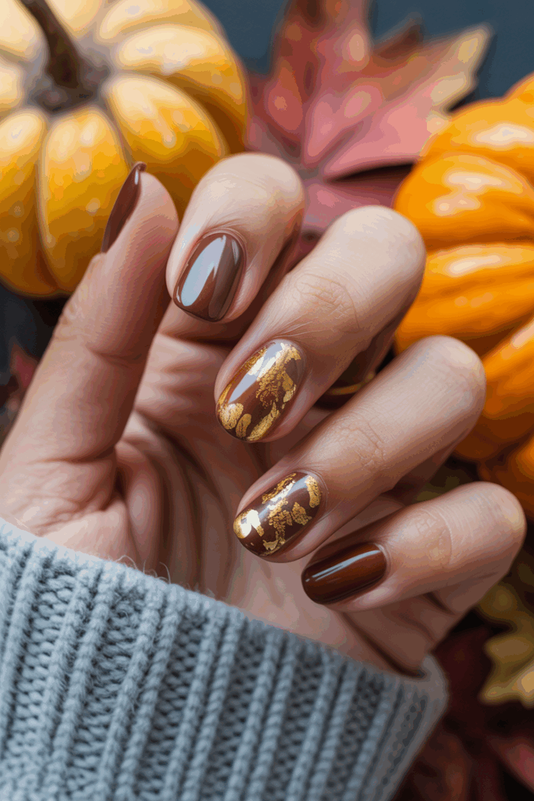 21 Fall October Nails Ideas To Elevate Your Seasonal Style – Everyday ...
