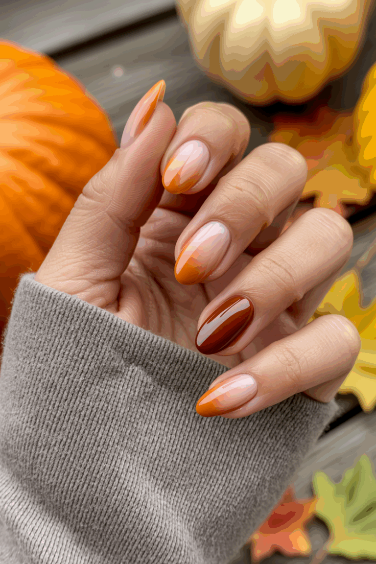 10 Stunning Almond Shaped Nail Ideas for Fall – Everyday Wholesome