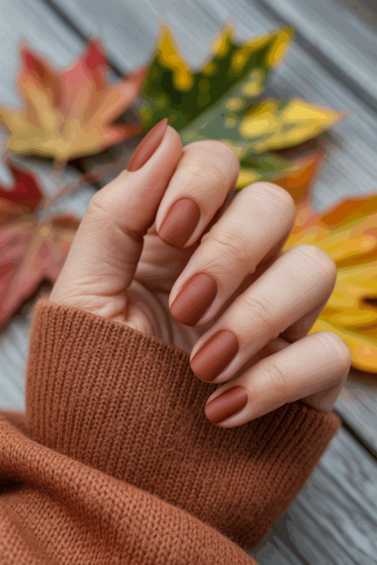 20 Stunning Fall Matte Nail Designs You’ll Love – Everyday Wholesome