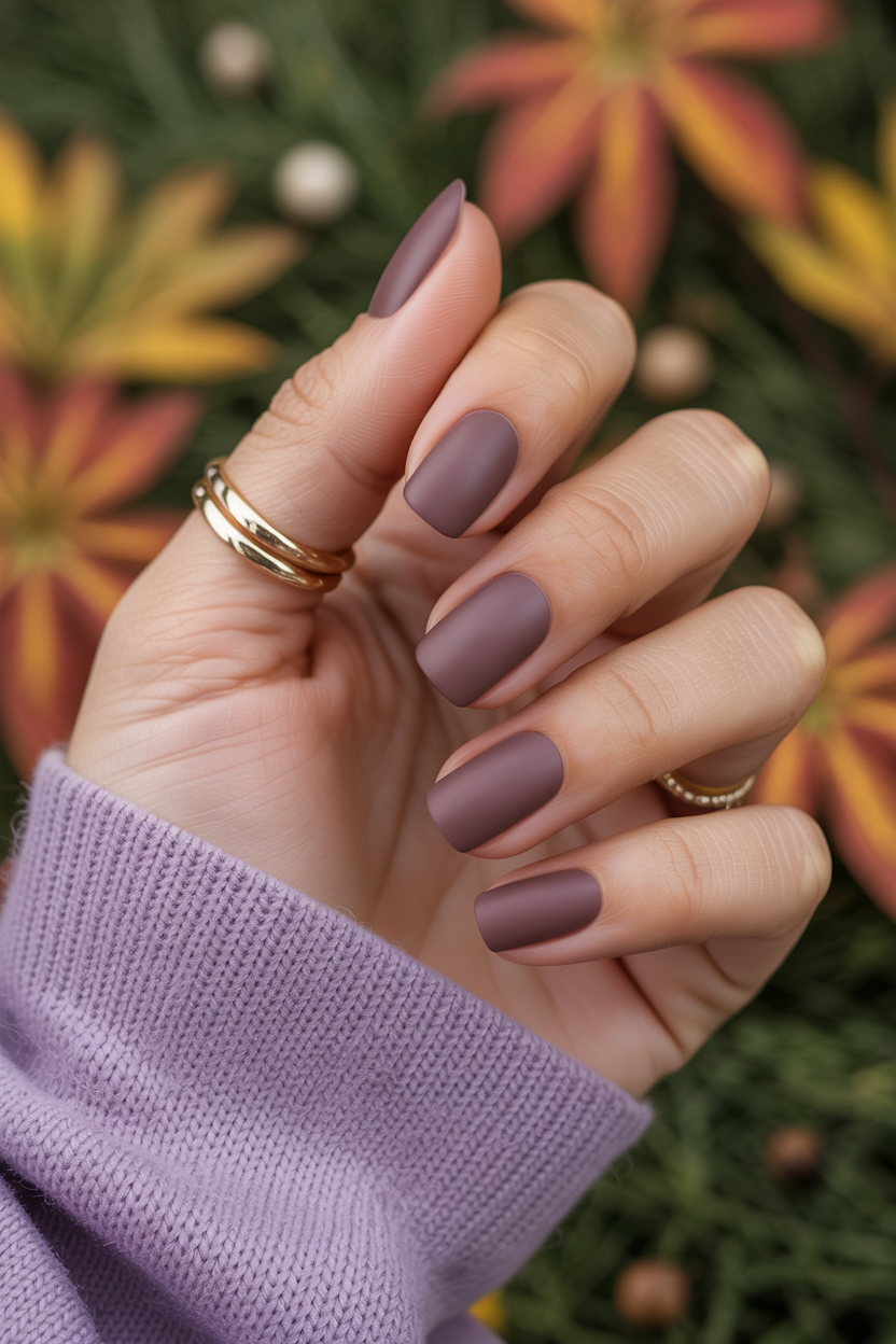 20 Stunning Fall Matte Nail Designs You’ll Love – Everyday Wholesome