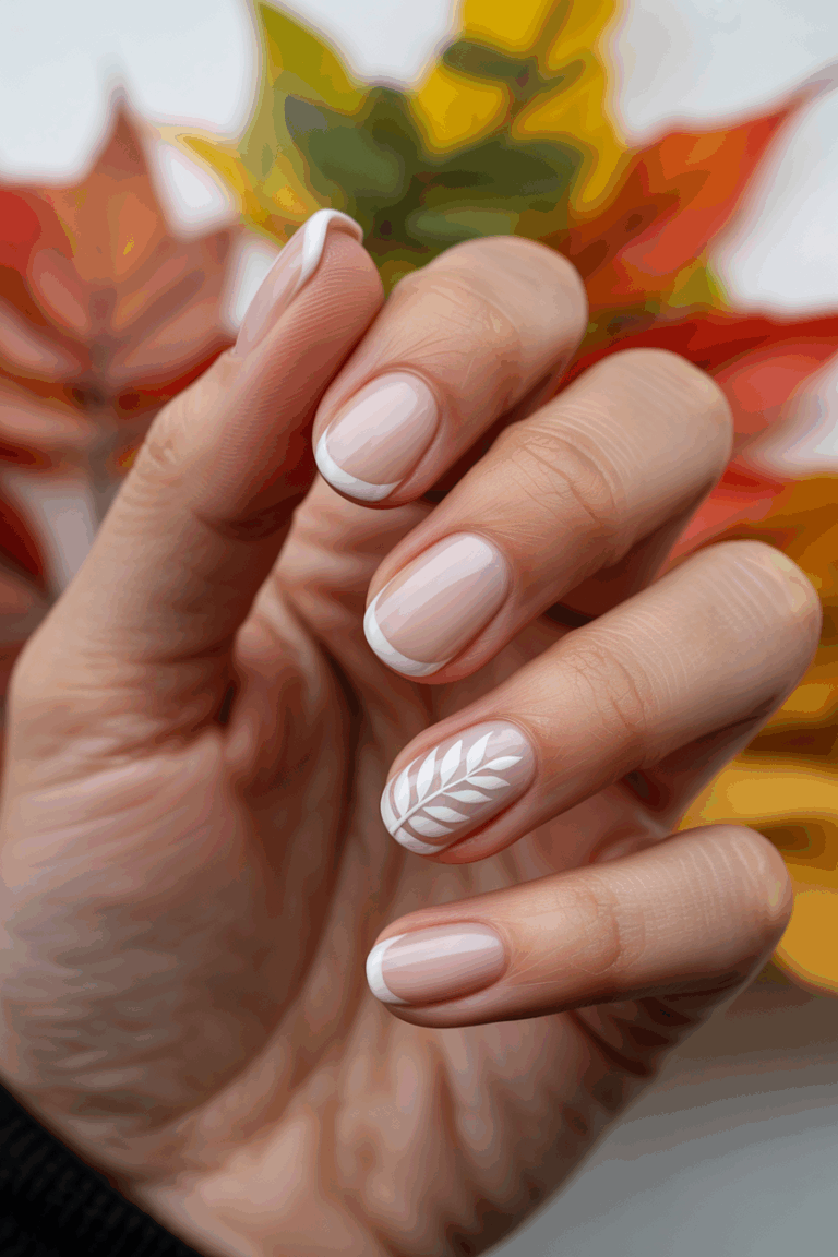 12 Fall Nails Leaf Design Ideas To Elevate Your Seasonal Style ...