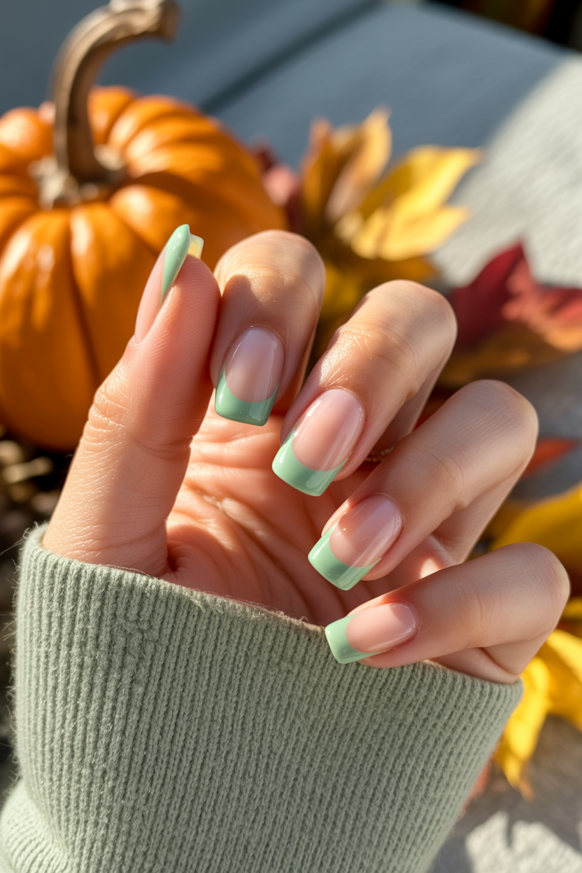 16 Green Autumn Nails Ideas to Elevate Your Fall Look – Everyday Wholesome
