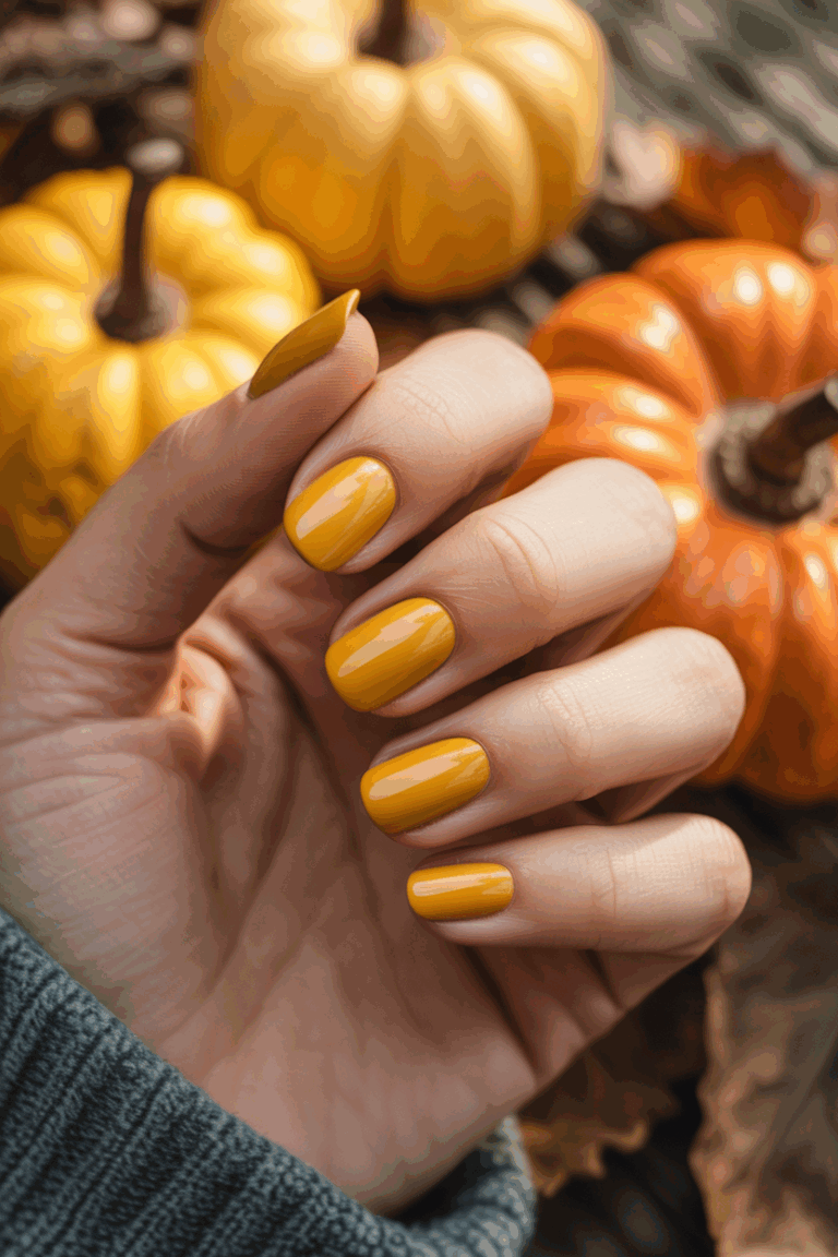 24 Thanksgiving Nail Color Ideas to Try This Year – Everyday Wholesome