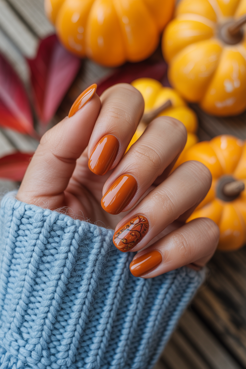 27 October Nail Ideas with Fall Colors You’ll Love This Season ...