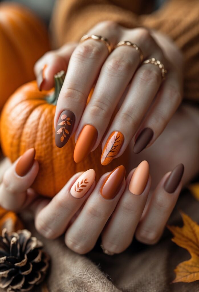 21 Fall October Nails Ideas To Elevate Your Seasonal Style – Everyday ...