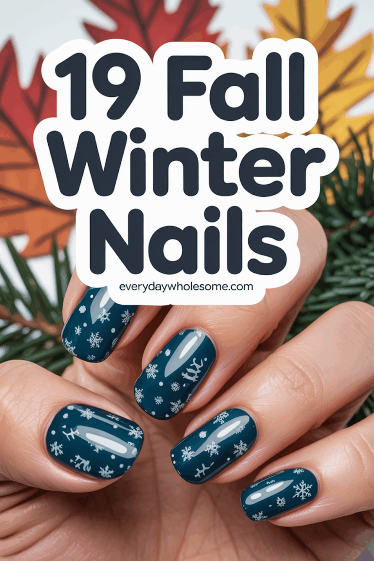 19 Fall Winter Nails Ideas To Elevate Your Seasonal Style – Everyday ...