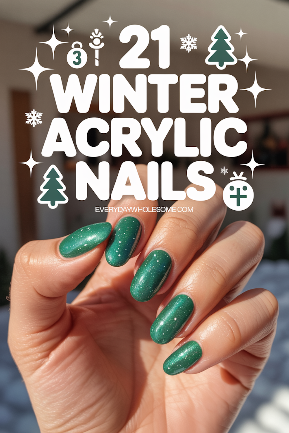 21 Winter Acrylic Nails Ideas Perfect for Seasonal Elegance and Style ...