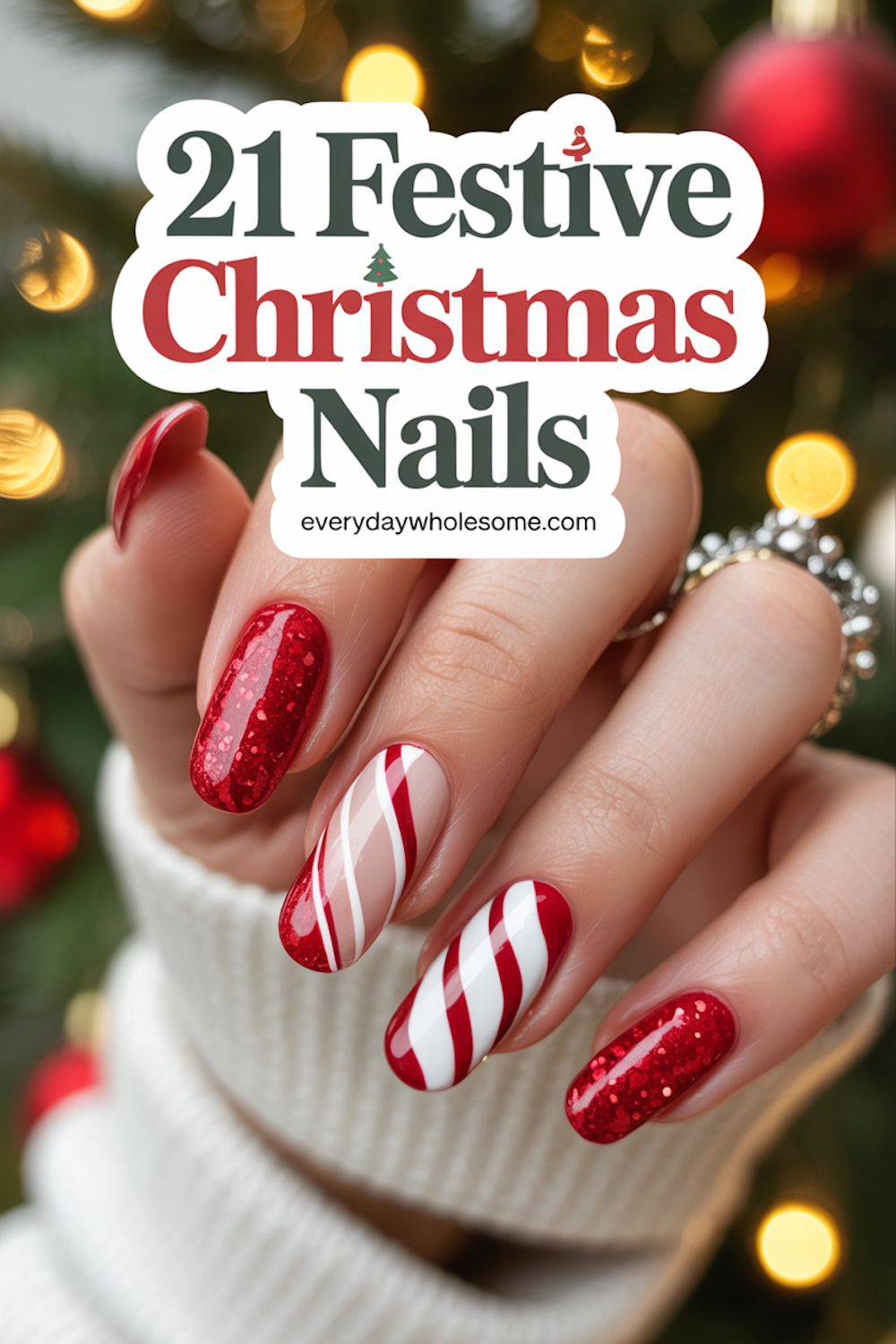 21 Festive Christmas Nails Ideas for Stunning Holiday Looks – Everyday ...
