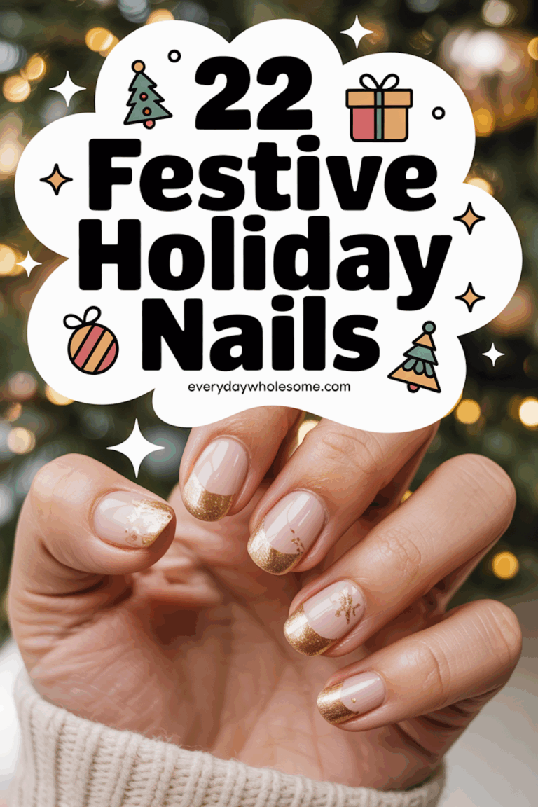 22 Festive Holiday Nails To Elevate Your Seasonal Style – Everyday ...
