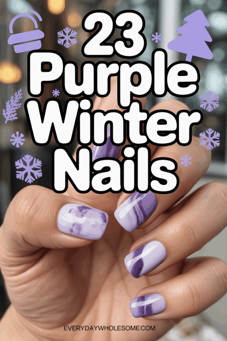 23 Purple Winter Nails Ideas for Stylish and Trendy Seasonal Looks ...