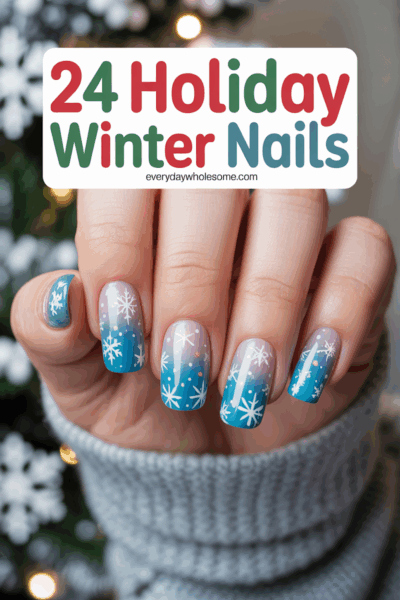 24 Holiday Nails Winter Ideas To Elevate Your Seasonal Style – Everyday ...
