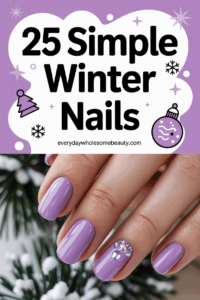 25 Simple Winter Nails Ideas To Refresh Your Seasonal Style – Everyday ...
