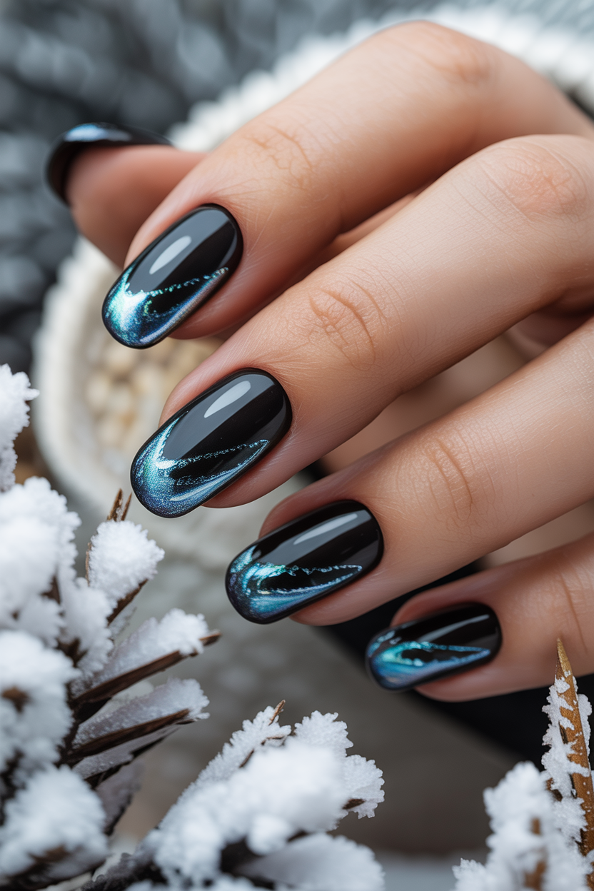 27 Chrome Winter Nails Ideas for a Sleek and Festive Look – Everyday ...