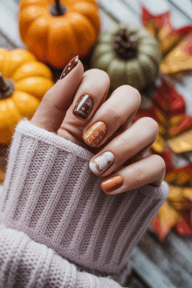 19 Fall Winter Nails Ideas To Elevate Your Seasonal Style – Everyday ...