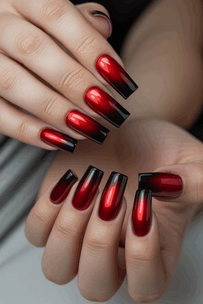 24 Red Chrome Nails Ideas For Stunning, Long-Lasting Manicures ...
