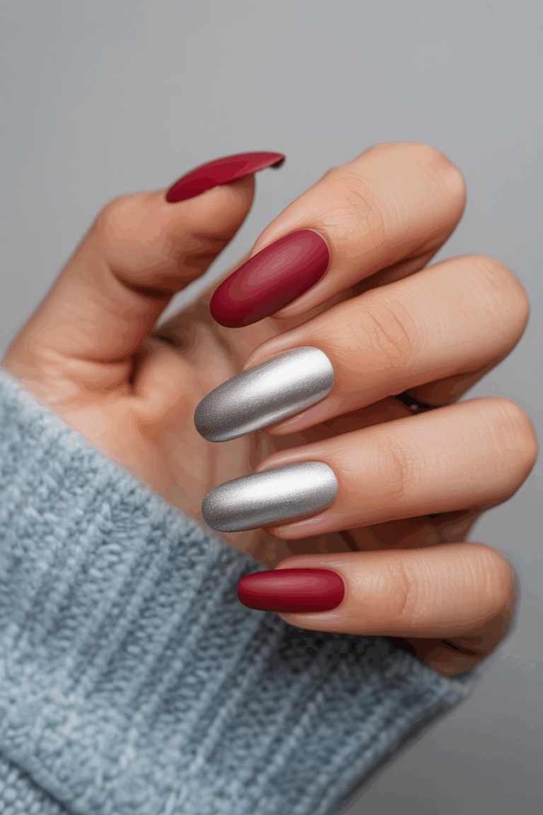24 Red Chrome Nails Ideas For Stunning, Long-Lasting Manicures ...