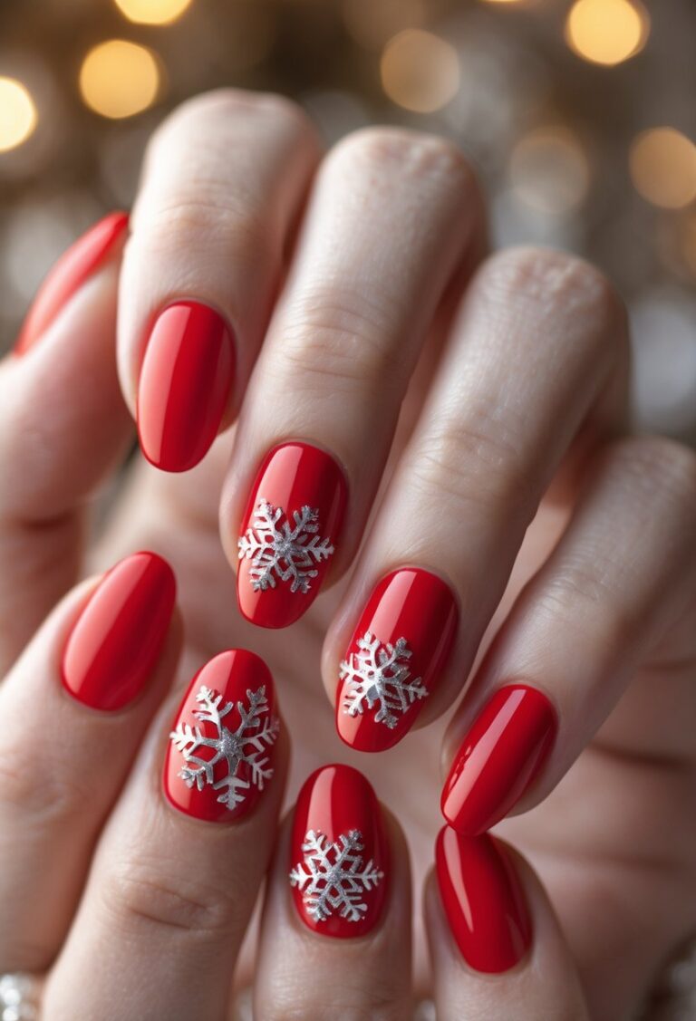 23 Christmas Nails Red Ideas for Festive and Elegant Holiday Looks ...