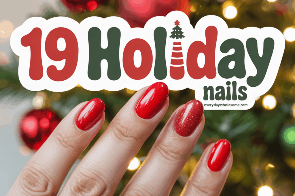 19 Holiday Nails Ideas To Elevate Your Festive Look This Season ...