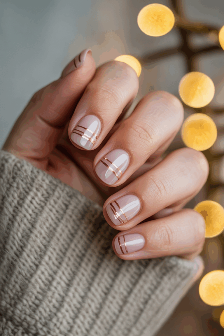 23 Simple New Years Eve Nails Simple Easy Ideas for Effortless Festive ...