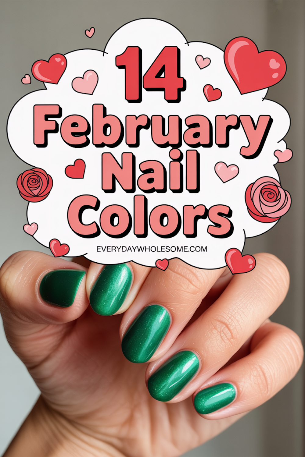 14 February Nails Colors Ideas for Stunning Valentine’s Day Manicures ...