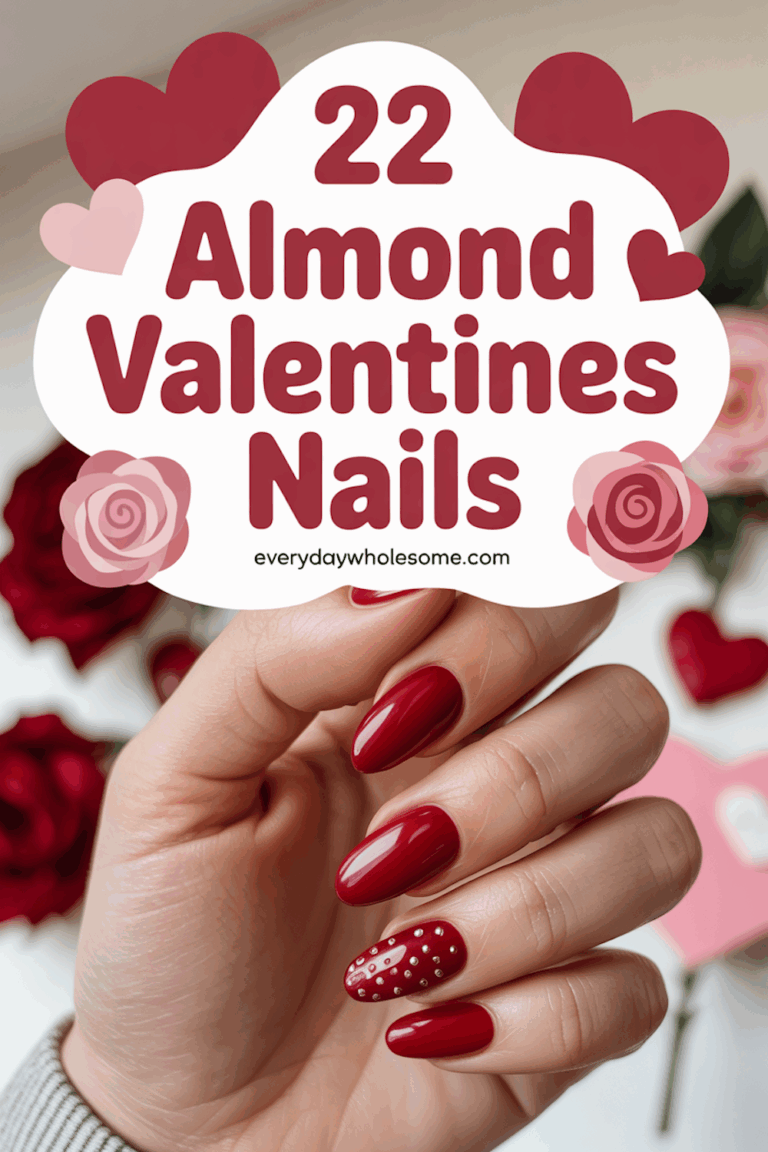 22 Valentines Nails Almond Shaped Nails Ideas for Elegant and Trendy ...