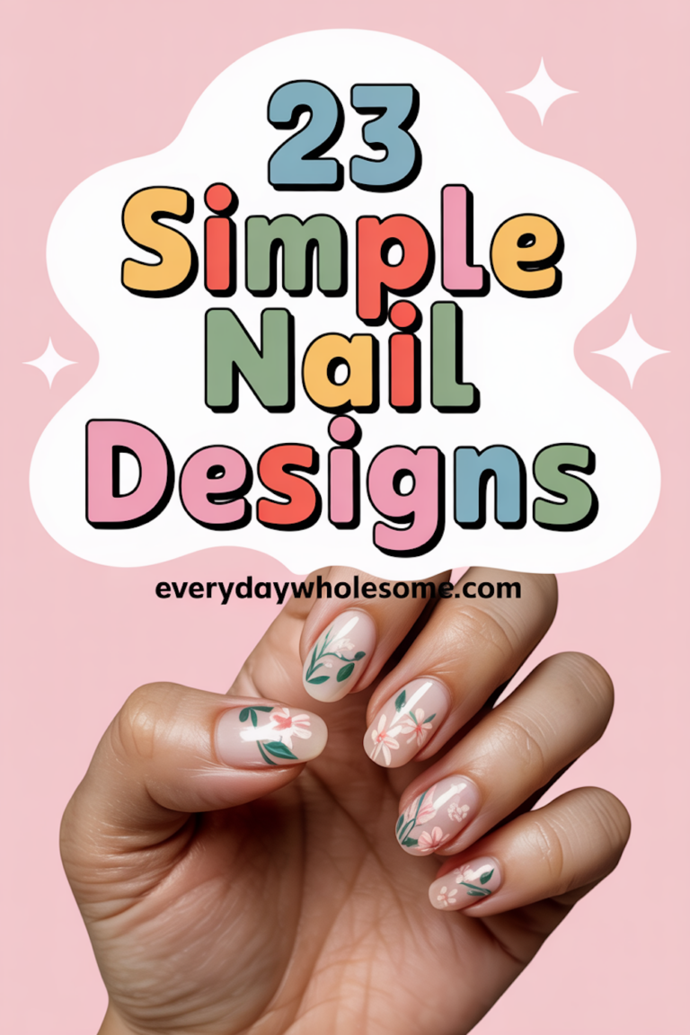 23 Simple Nail Designs: Effortless, Trendy Ideas for Every Occasion ...
