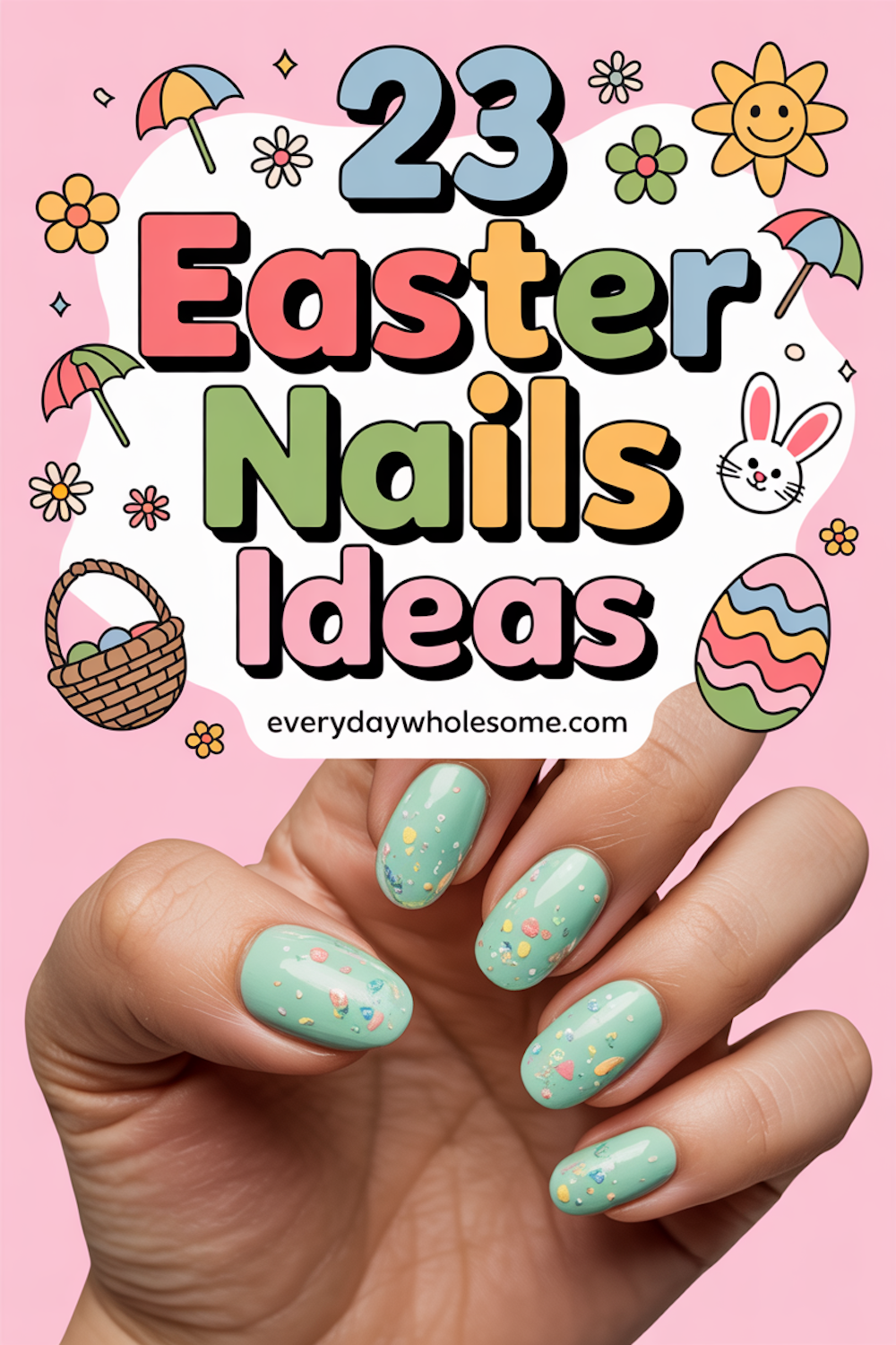 23 Easter Nails Ideas for Spring Stunning Designs to Refresh Your Look ...